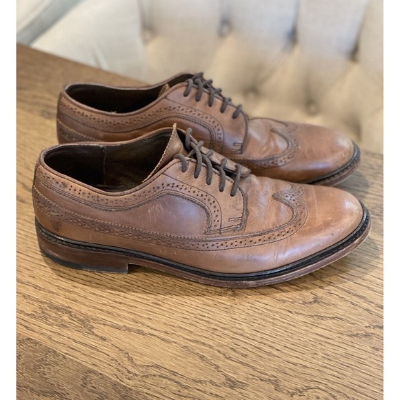Frye | Shoes | Frye James Wingtip Tan Smooth Full Grain Leather Oxford ...